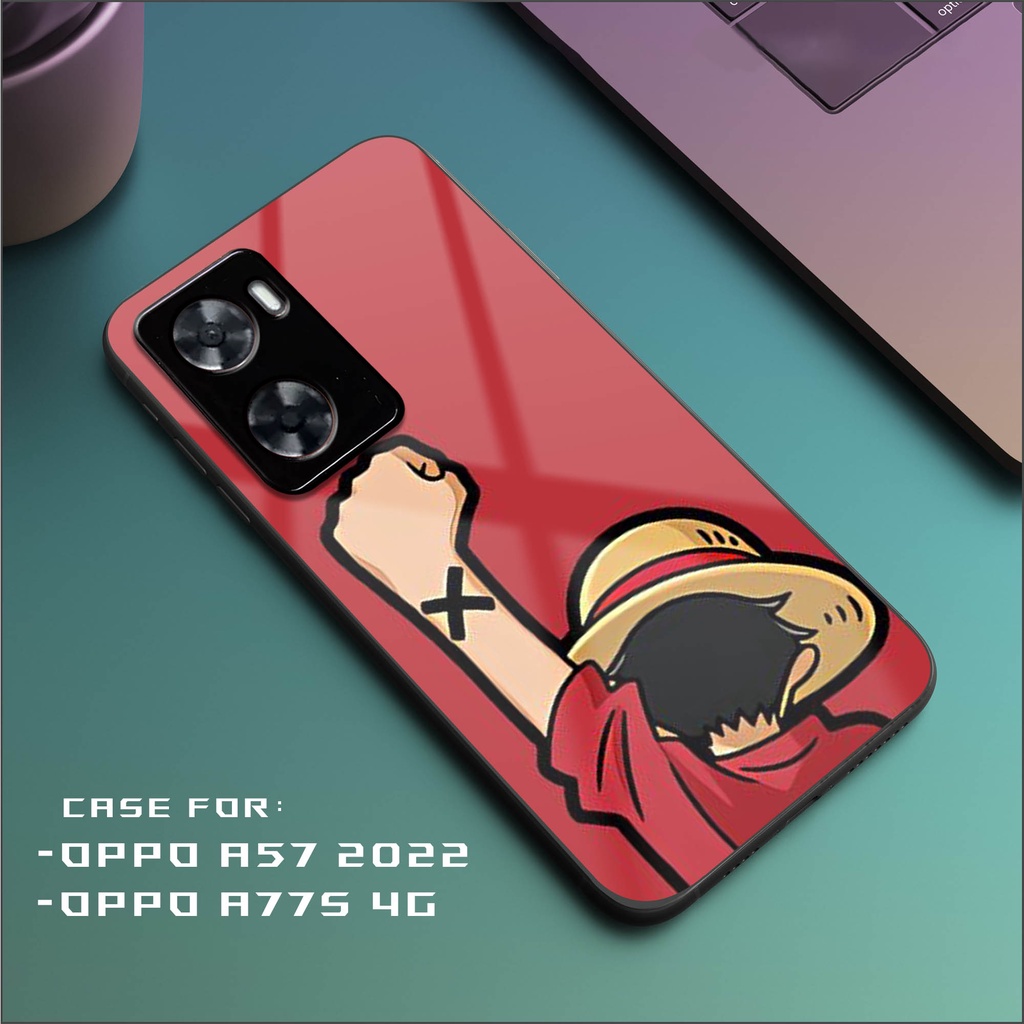 Jual Casing Oppo A57 2022 - OPPO A77S Hardcase 2D Glossy Case Motif ONE ...
