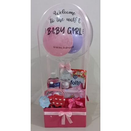Jual [MADE BY REQUEST]bucket balon kekinian/buket hampers/hampers baby ...