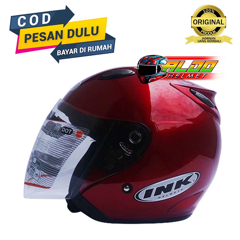 Jual Helm INK Half face | INK centro JET 100% original | INK helmet ...