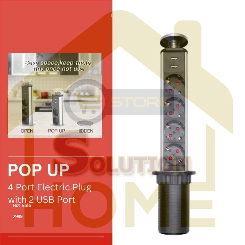 Jual HSS TOOLS - CXFG Stop Kontak Tanam Meja Pop Up Electric Plug ...