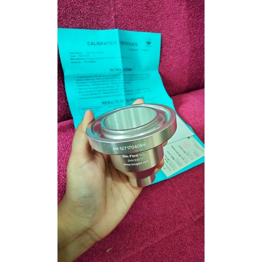 Jual Din Flow Cup The Biuged / DIN Standard and Dip Viscosity Cups ...