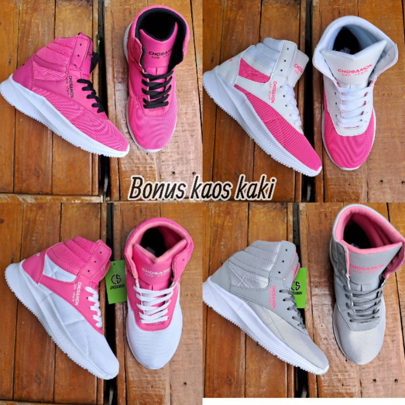 Jual sepatu senam chosamon life style/sepatu senam wanita/sepatu senam ...