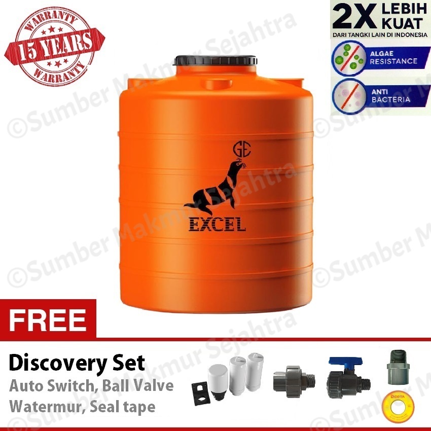 Jual Toren / Tandon Air / Tangki Air Excel Blow 500 Liter ALB 660 / ALB ...