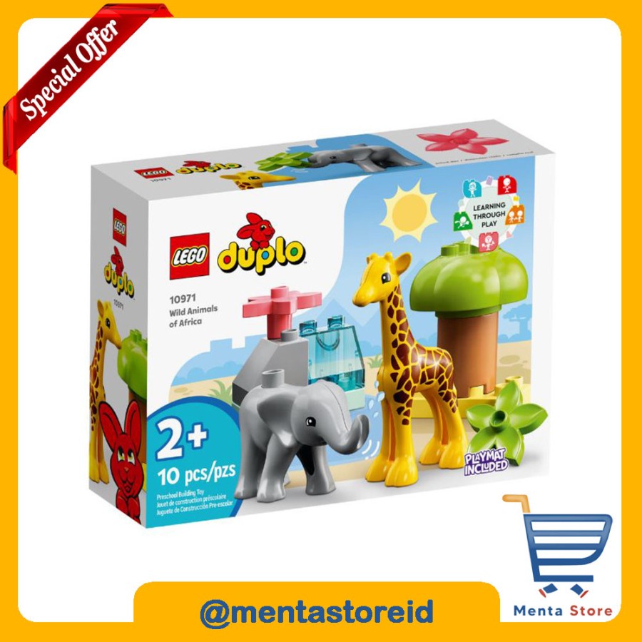Jual LEGO Duplo 10971 Wild Animals of Africa | Shopee Indonesia