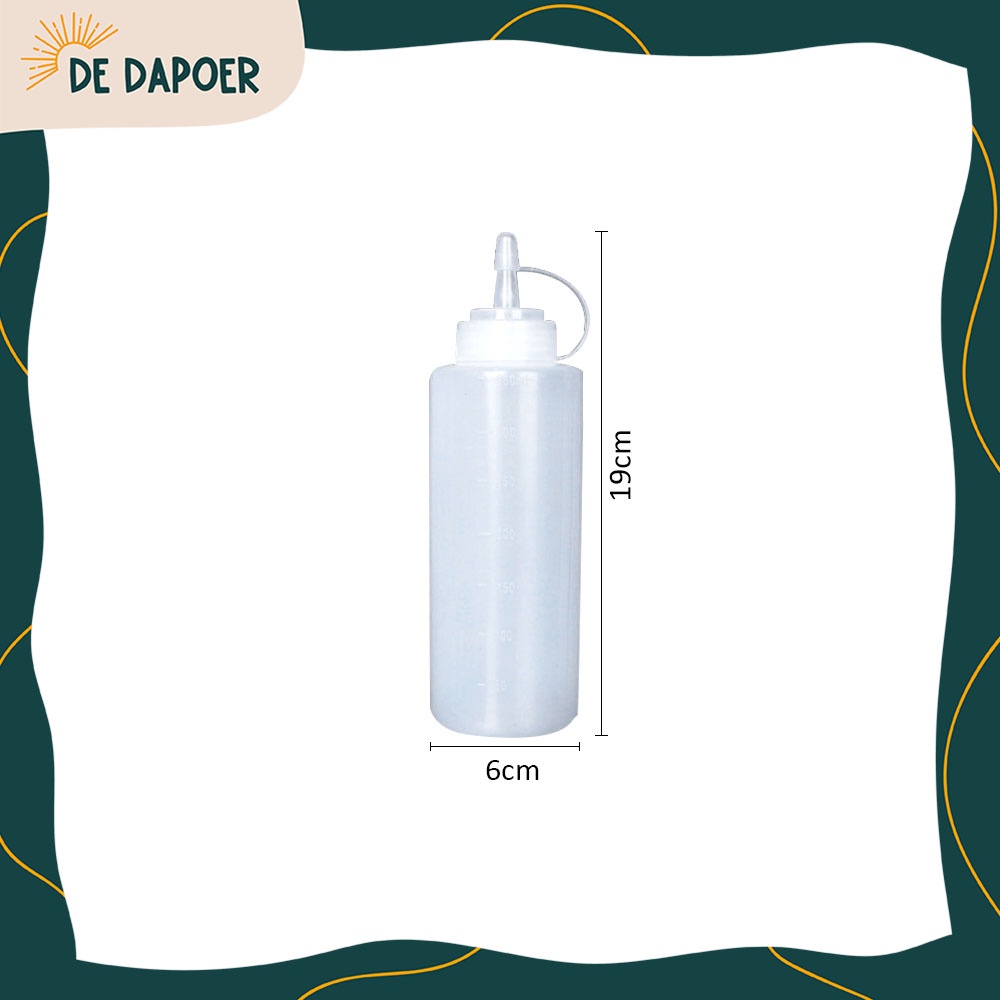 Jual Botol Sambal Kecap Mayonaise Plastik Botol Isi Ulang Dengan Angka ...
