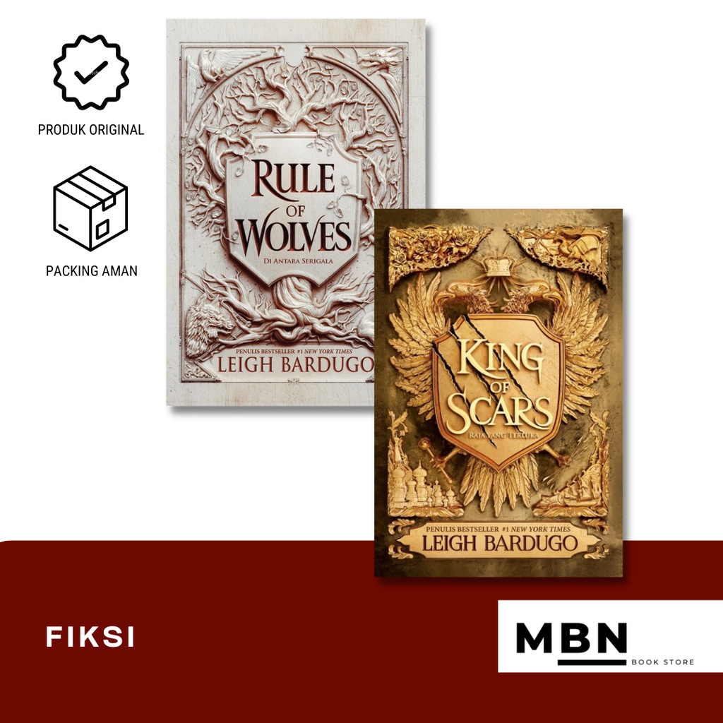 Jual Novel RULE of WOLVES DAN KING OF SCARS ori | Shopee Indonesia