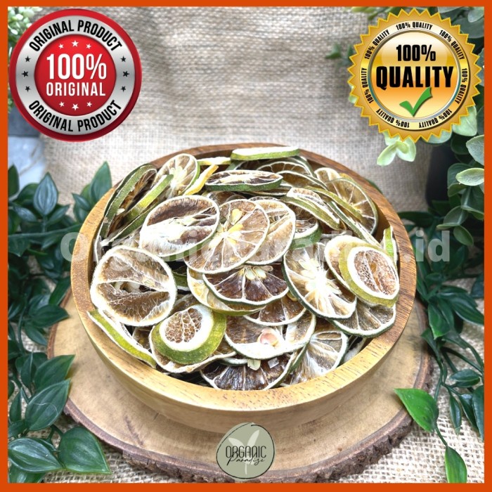 Jual Dried Lime Slice / Jeruk Nipis Kering Iris Premium 1 Kg | Shopee ...