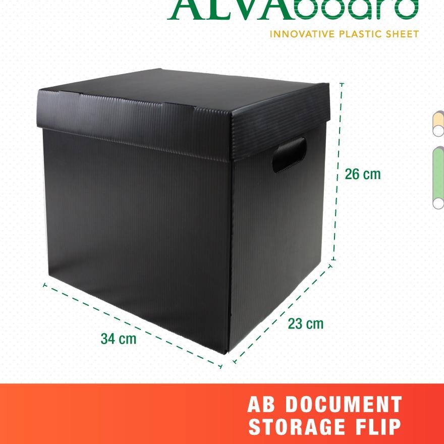 Jual Box Dokumen Flip Box Arsip Flip Ukuran 34 x 23 x 26 Cm | Shopee Indonesia
