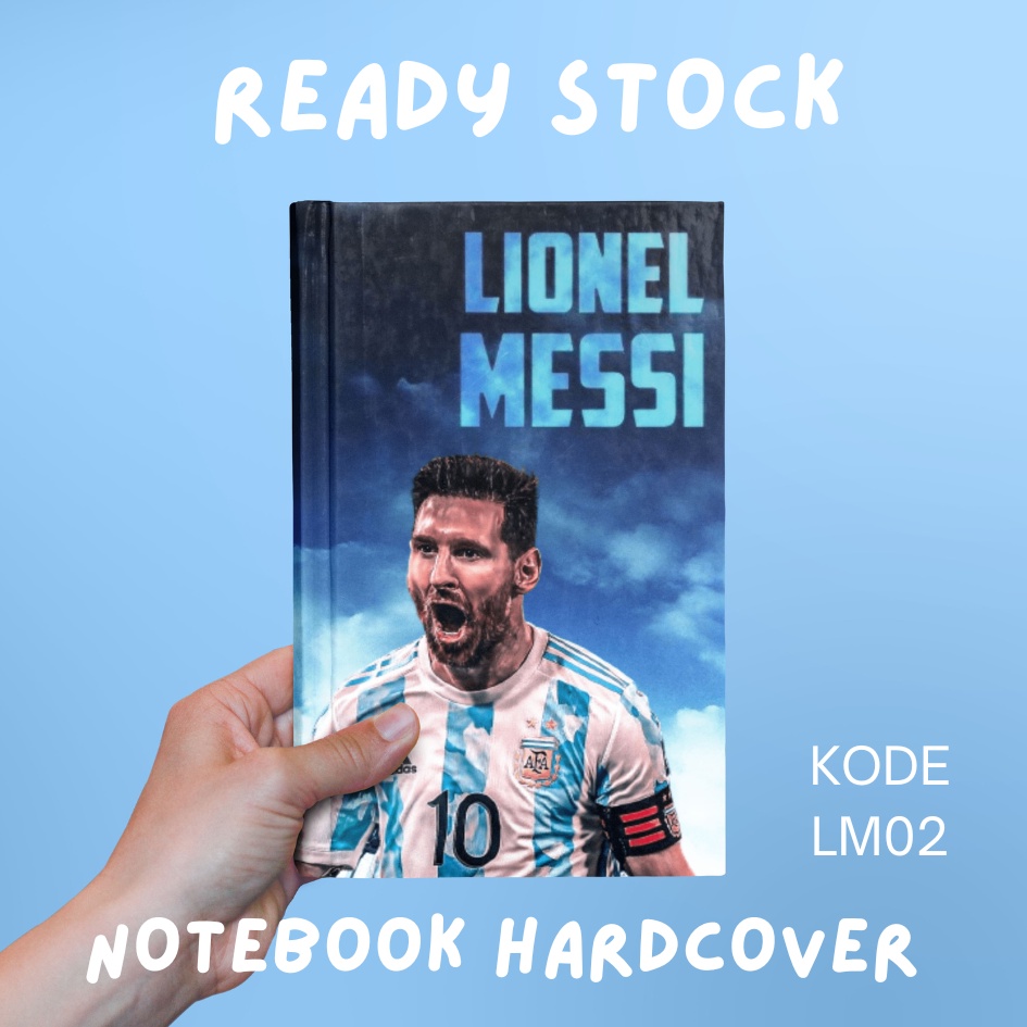 Jual BUKU NOTEBOOK LIONEL MESSI/ BUKU SEKOLAH/ BUKU CATATAN/ BUKU ...