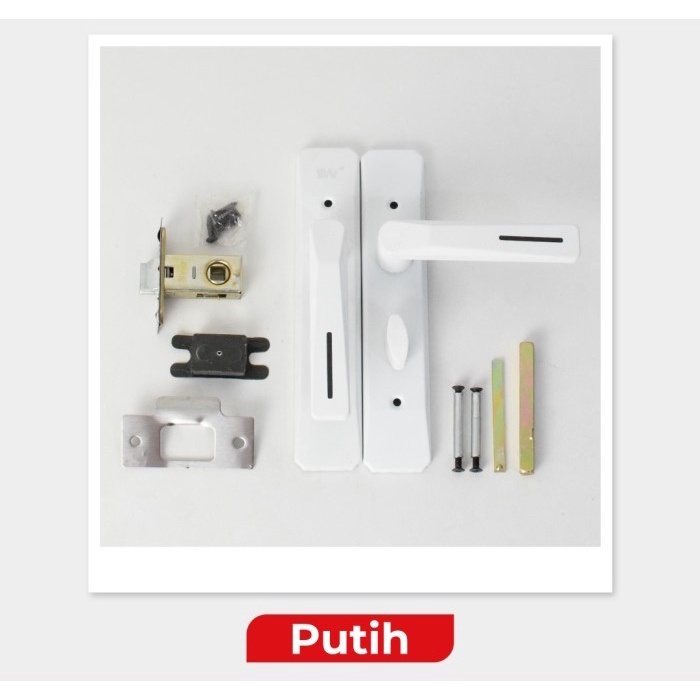 Jual Handle Gagang Kunci Pintu Kamar Mandi Toilet Weldom | Shopee Indonesia