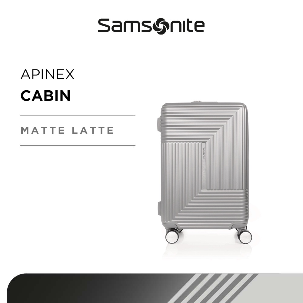 Jual Samsonite Koper Hardcase Apinex Cabin 20 inch - Matte Latte ...