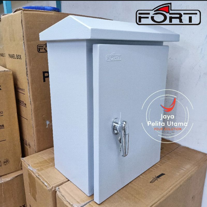 Jual box panel FORT 50x40x20 metal outdoor full 1mm pabrikan merk fort ...