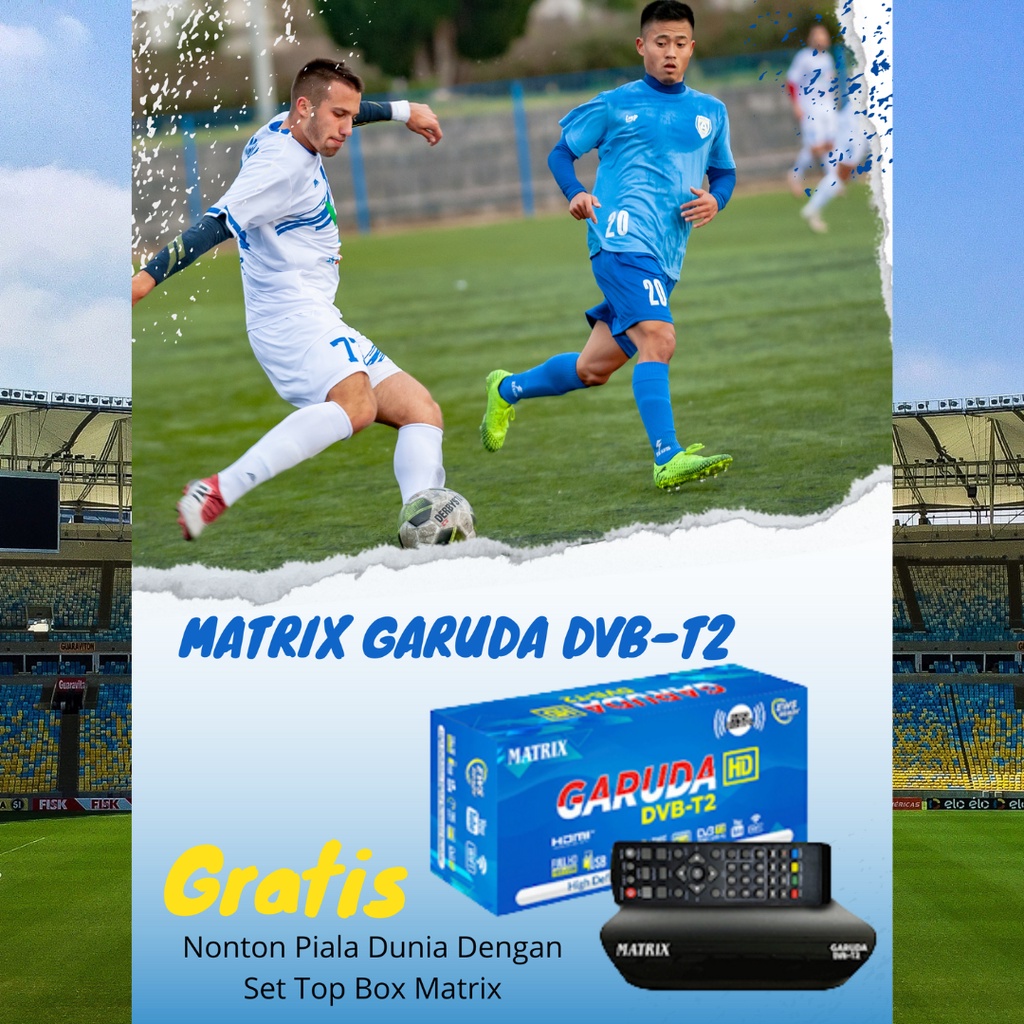 Jual NEW Matrix STB GARUDA DVB T2 Set Top Box TV Digital / Tuner TV ...