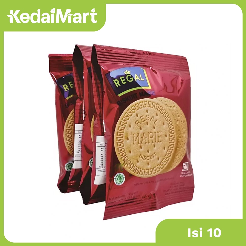 Jual Regal Marie 10 x 12 Gram | Shopee Indonesia