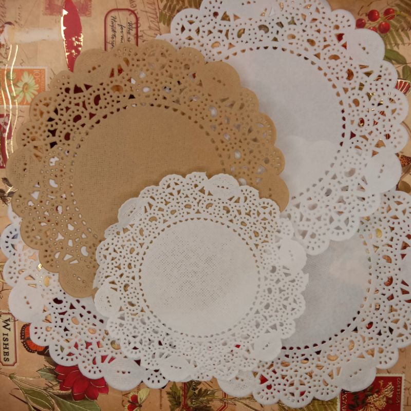 Jual doilies paper, doylies paper, kertas doilies, kertas roti, kertas ...