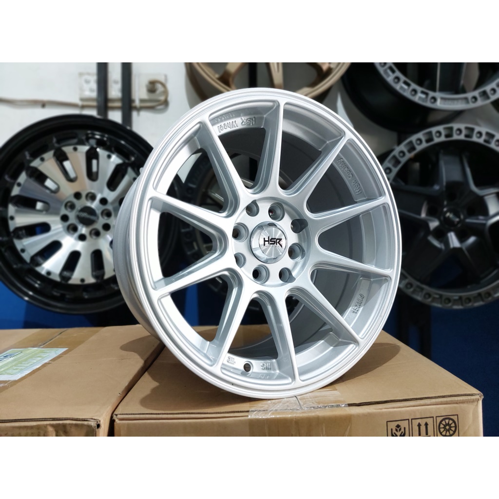 Jual HSR Shinjuku Ring 15 Lebar 7-8 Hole 8X100-114 Velg Mobil R15 Model Concave Lebar Belang ...