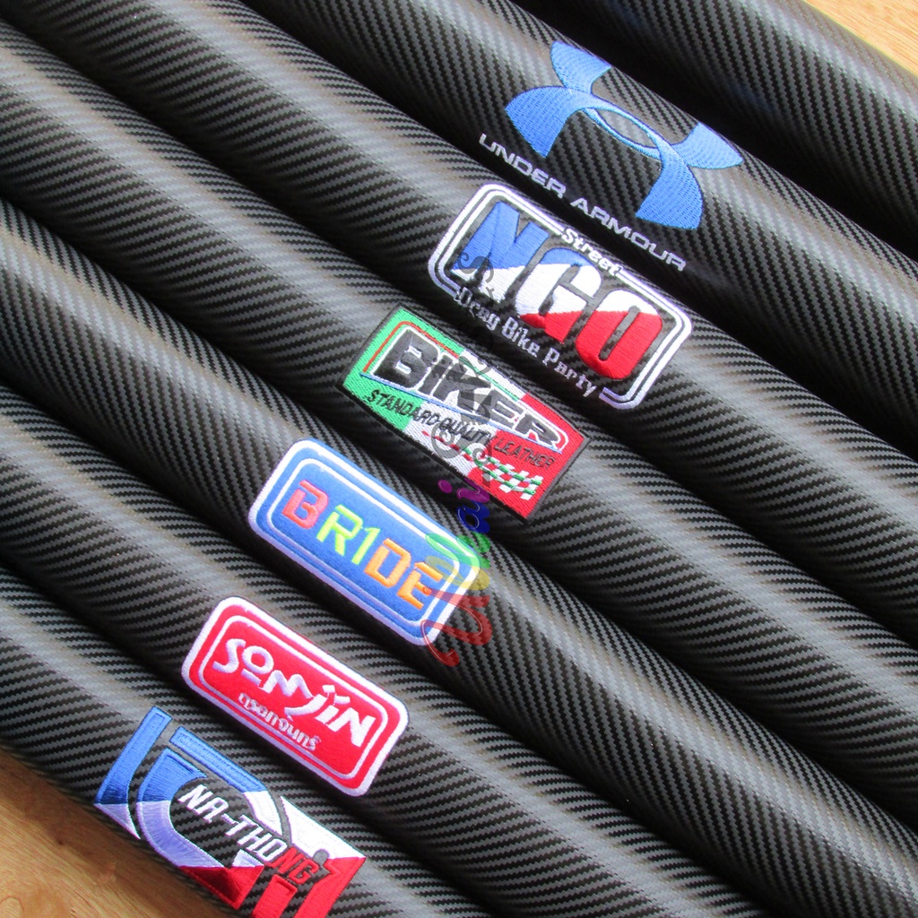 Jual Sarung Kulit Jok Motor Bordir List Tanduk Variasi Logo Thailand ...