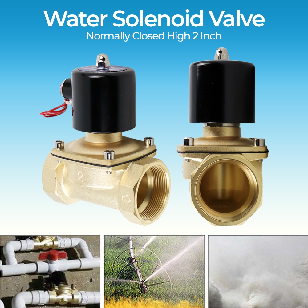 Jual Geerte Water Solenoid Valve Normally Closed High 2 Inch - 2W-500-50 | Shopee Indonesia