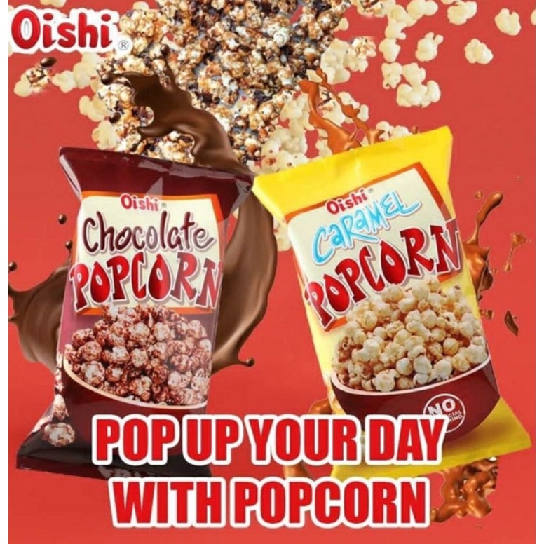 Jual Oishi PopCorn / Pop Corn Oishi karamel (Kemasan Mini) isi 10 ...