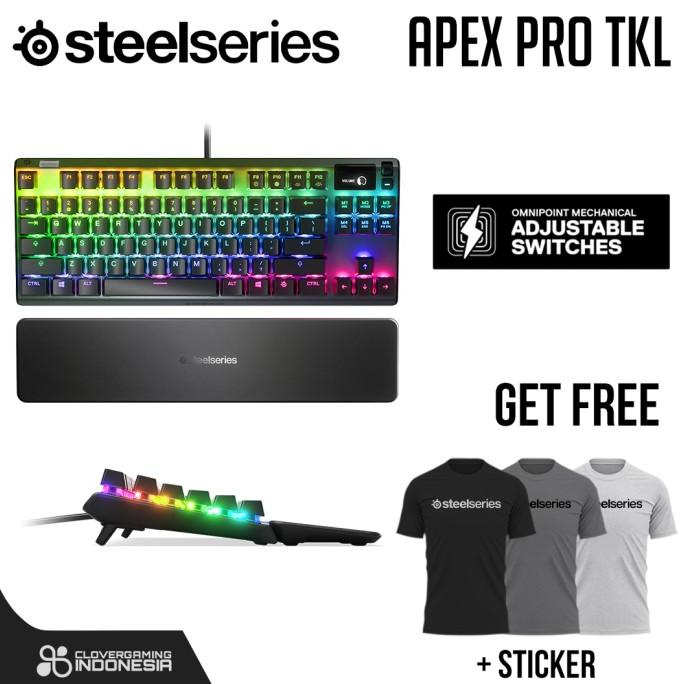 Jual Steelseries Apex Pro TKL - Gaming Keyboard Mechanical OmniPoint ...