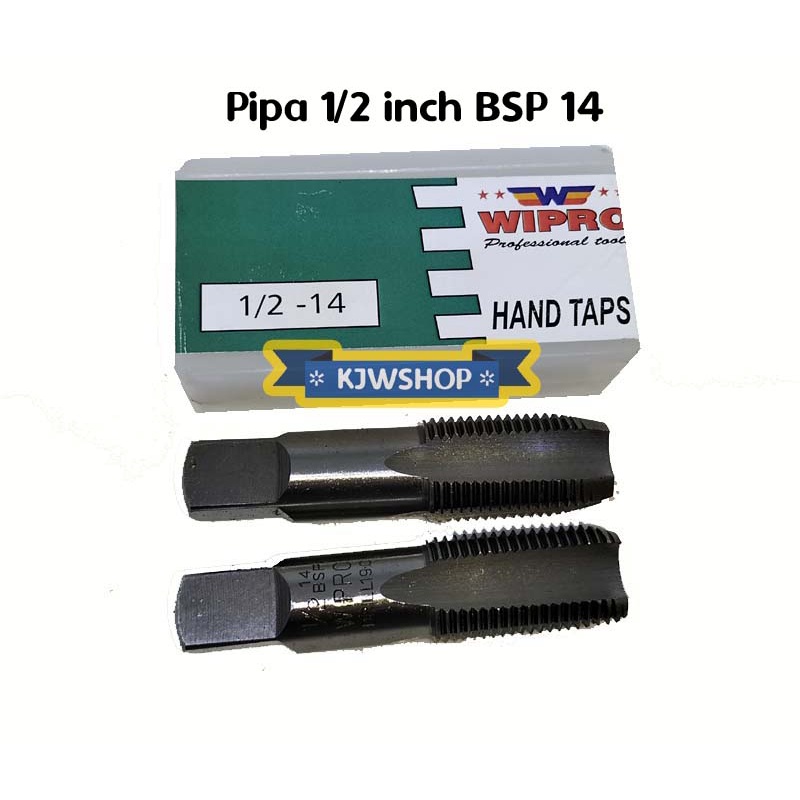 Jual Handtap Pipa WIPRO 1/2" BSP 14 Pipe Hand Tap 1/2 Inch BSP14 1/2 ...