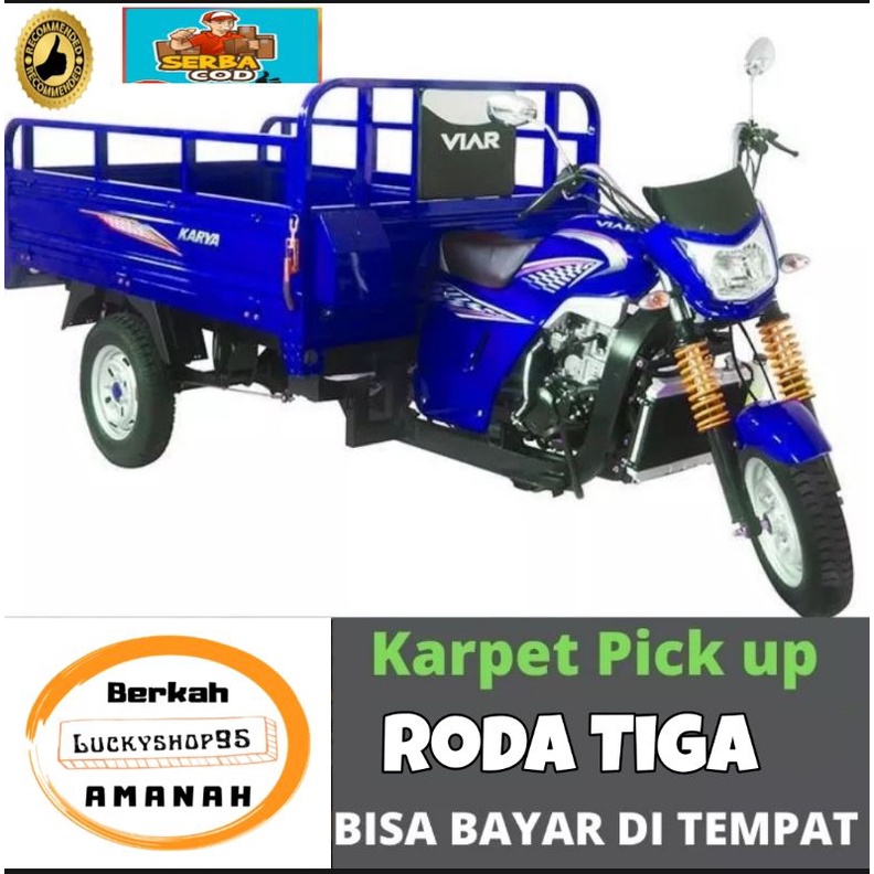 Jual KARPET ALAS BAK PICK UP 4MM RODA TIGA VIAR TOSSA KAISAR NOZOMI ...