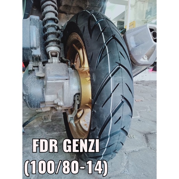 Jual FDR Genzi 100/80 - 14 Tubeless (TL) | Shopee Indonesia