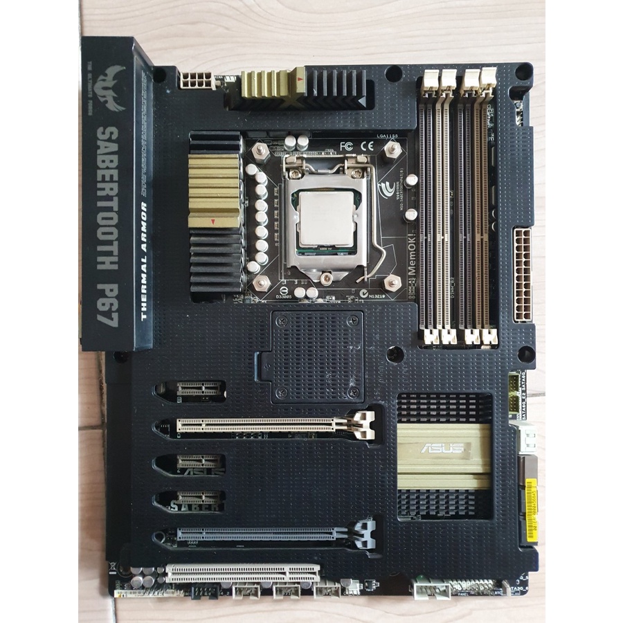 Jual Paket Motherboard Asus Sabertooth P67 + i7 2700k + TeamDark 2400 Mhz | Shopee Indonesia
