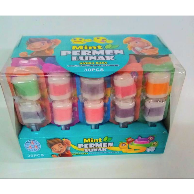 Jual Permen Cemilan Snack Pita Roll Buah Mainan Anak Murah (isi 30 pcs ...