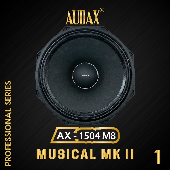 Jual Audax - Speaker Pasif 15" AX-1504 M8 Professional Series Musical MK II | Shopee Indonesia