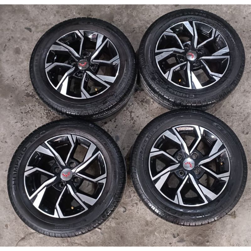 Jual Velg Mobil Std OEM Copotan Wuling Ring 15 Pcd 4x114,3+Ban GT 195 ...