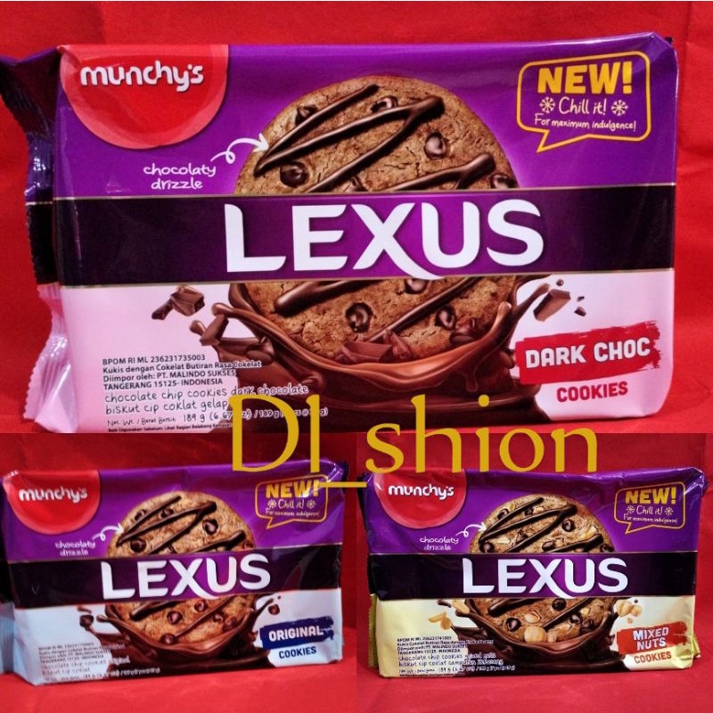 Jual Munchys Lexus Dark Chocolate / Lexus Mixed Nuts Cookies Lexus ...