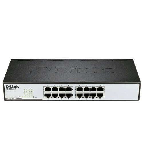 Jual Switch Hub D-Link DES-1016D 16 Port 100 Mbps Casing Besi | Shopee ...