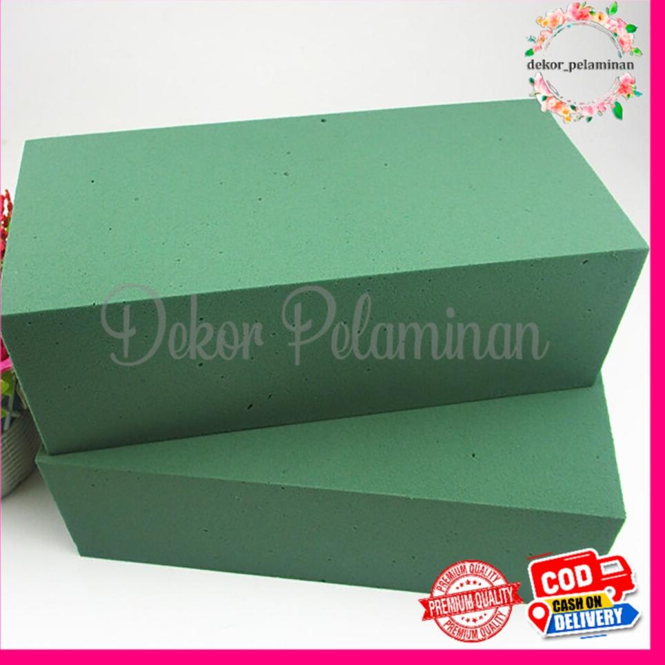Jual COD FLORAL FOAM KERING BASAH 1PCS - BUSA BUNGA TANCAP GABUS ...