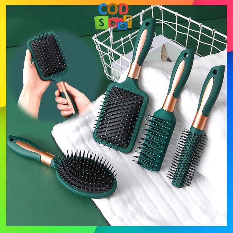 Jual COD - S5648 Sisir Besar Anti Rambut Rontok / Sisir Statis Anti ...