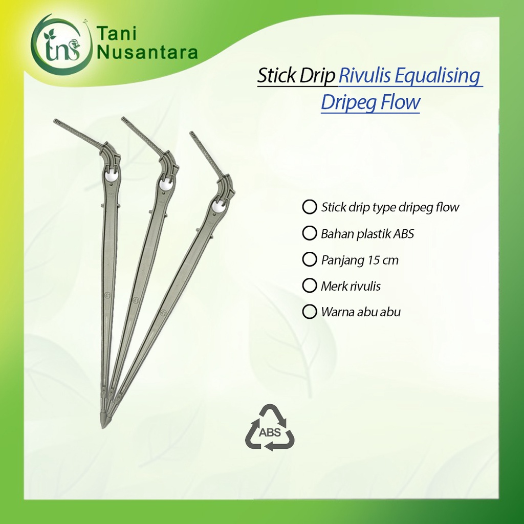 Jual Stick Drip Rivulis Equalising Dripeg Flow Isi 5pcs | Shopee Indonesia