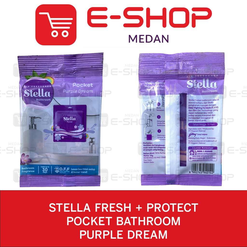 Jual Stella Fresh & Protect POCKET Bathroom Pengharum Pewangi Toilet ...