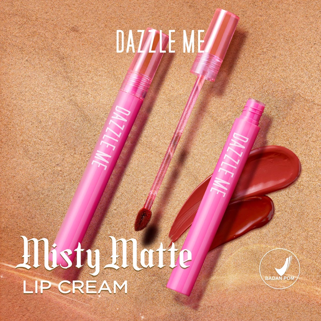 Jual AS DAZZLE ME Misty Matte Lip Cream | Silky Kiss Lip Matte DazzleMe ...