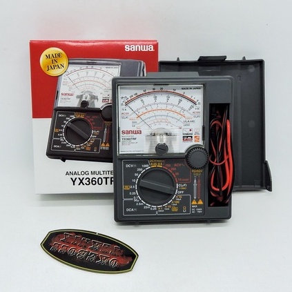 Jual Analog Multitester/ Multitester Manual YX360TRF Sanwa Ori | Shopee ...