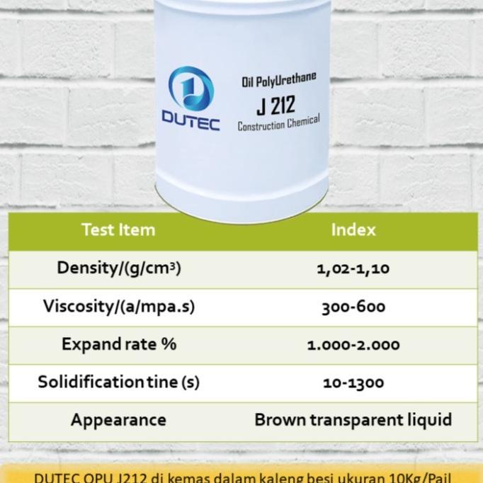 Jual New Product!! Ready Stock! Pu Foam Dutec Opu J212 J-212 Cairan ...