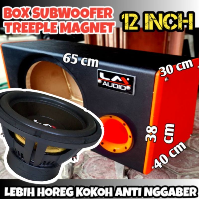 Jual BOX SUBWOOFER TREEPLEMAGNET 12 INCH BOX TERBAIK Box subwoofer LM ...