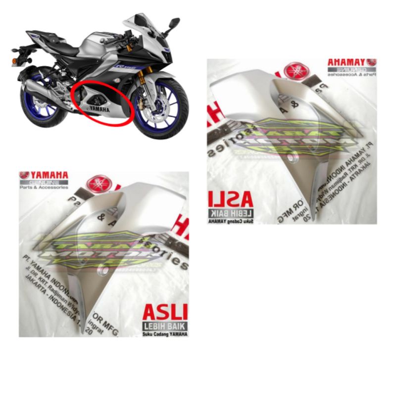 Jual Cover Under Body Sambungan Fairing R15 V4 Dan R15M KANAN KIRI ...