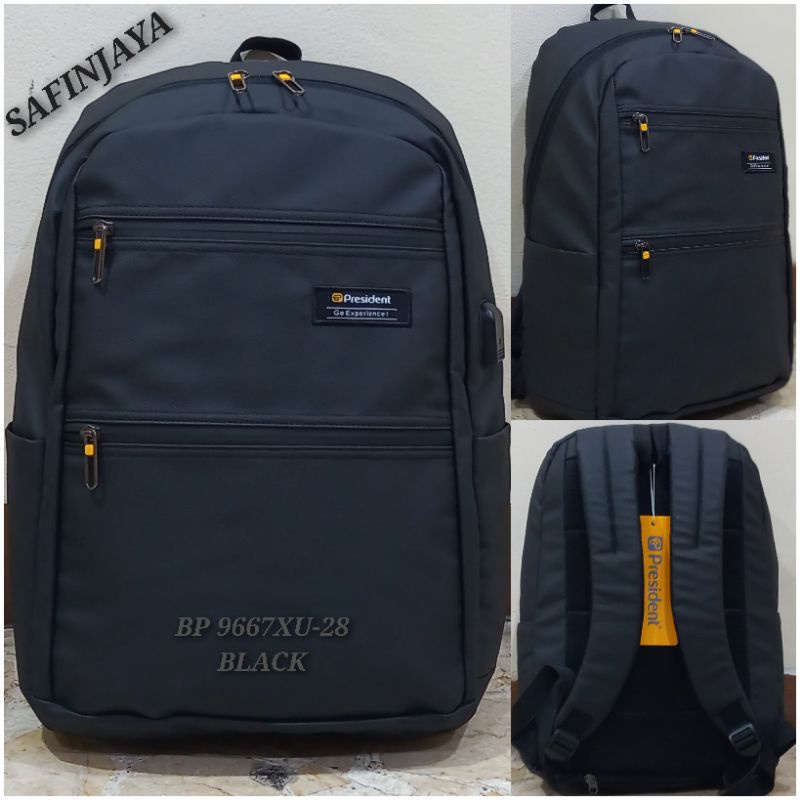Jual TAS RANSEL PRESIDENT BAHAN PARASUT | Shopee Indonesia