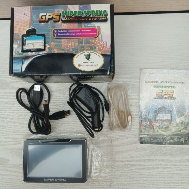 Jual GPS Super Spring SF 550 B Windows OS Kondisi Baik Lengkap Dus Book ...