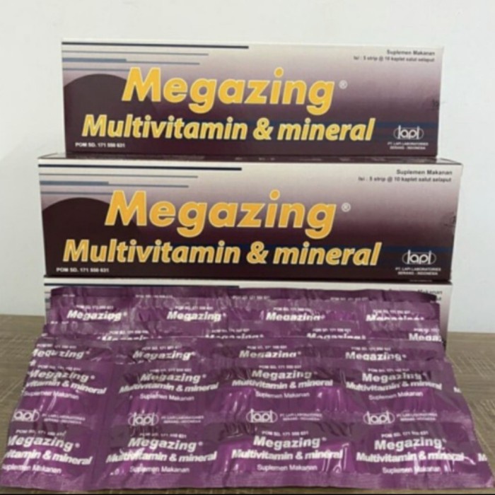 Jual Megazing Multivitamin Mineral | Shopee Indonesia