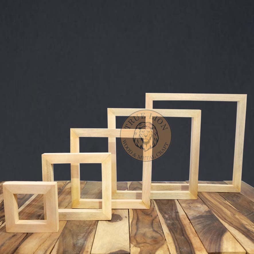 Jual FRAME RANGKA KAYU/KAYU SPANRAM/FRAME KAYU TANPA KACA | Shopee ...