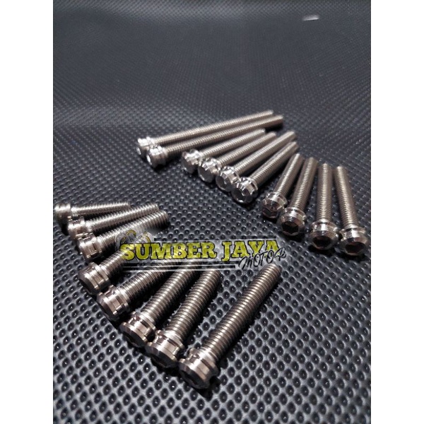 Jual baut baud probolt bak blok mesin rx king rx series asli stenlis | Shopee Indonesia