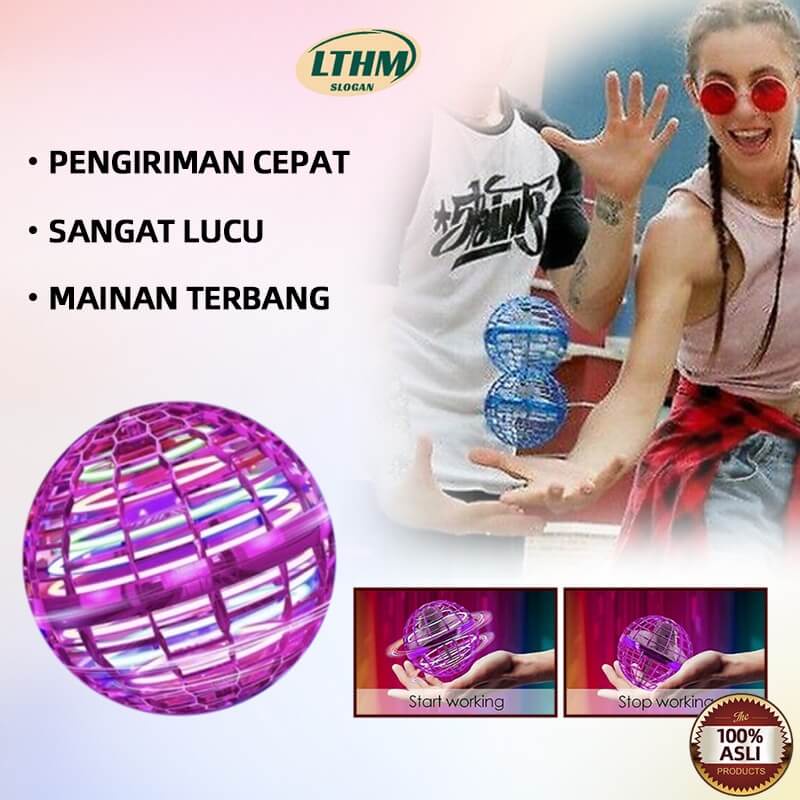 Jual Flynova Pro Flying FLYING SPINNER Bola Bola Terbang ball Flying ...