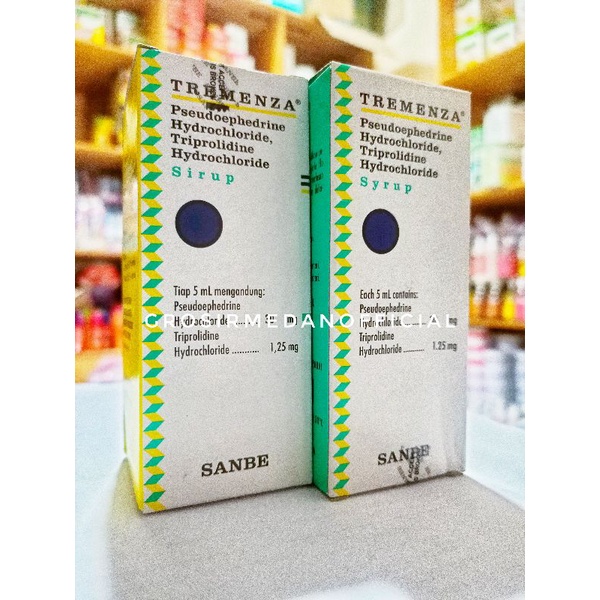Jual TREMENZA SIRUP 60 ML - OBAT PILEK ANAK | Shopee Indonesia