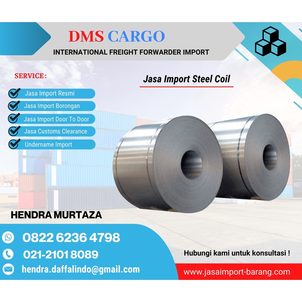 Jual Jasa Import Flat Rolled Steel | Undername Inmport PI Besi Baja ...